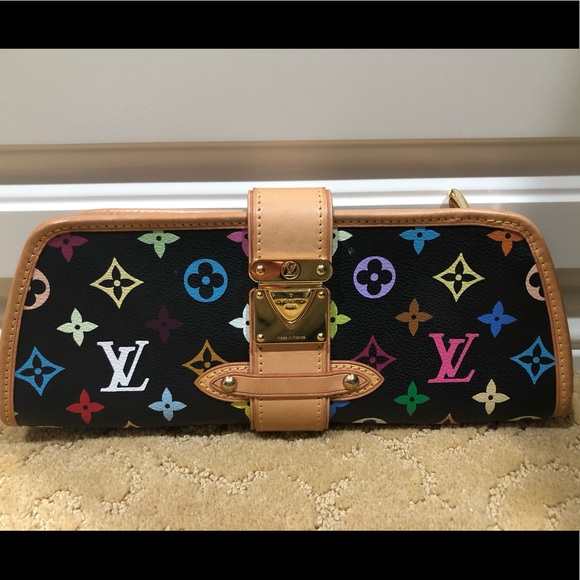 Louis Vuitton | Bags | Authentic Louis Vuitton Multi Colored Evening ...